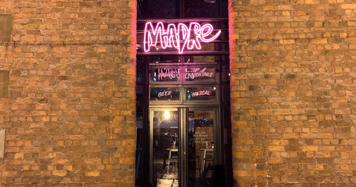 Cheese and Biscuits: Madre, Liverpool
