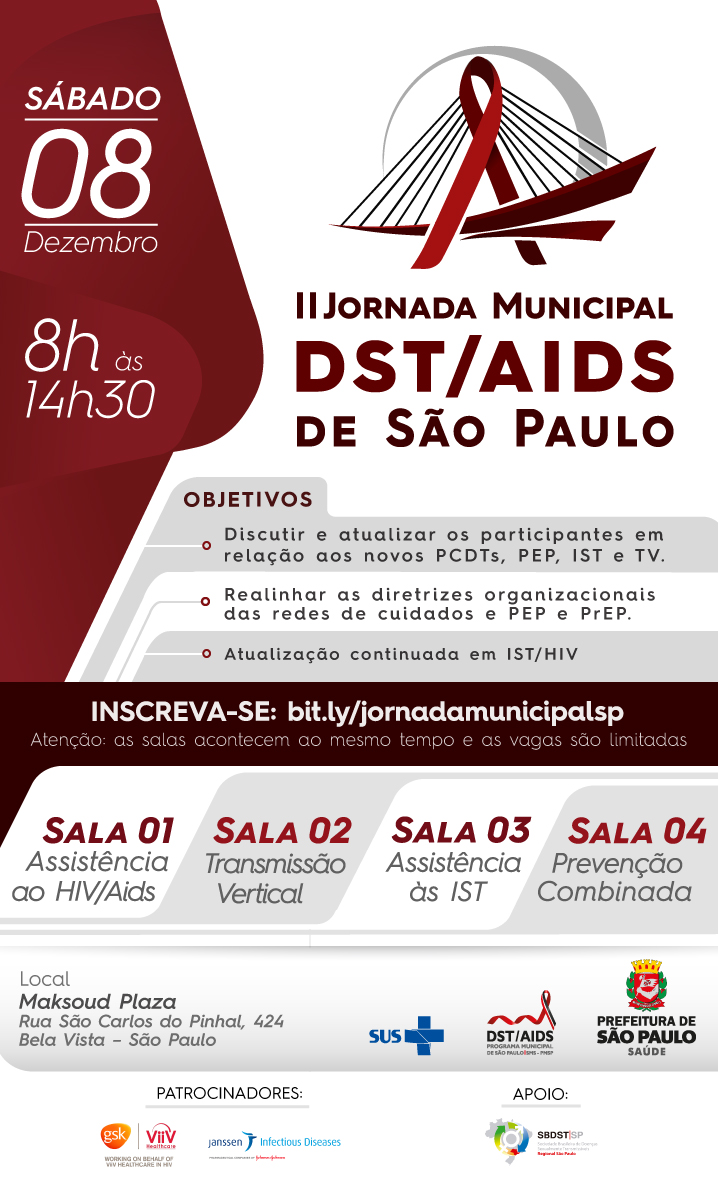 Saúde Vila Maria/Guilherme: II Jornada Municipal DST/AIDS de São Paulo Saúde Vila Maria/Guilherme: II Jornada Municipal DST/AIDS de São Paulo