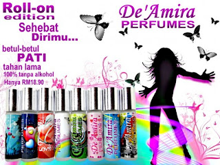 oNesWeeTiE sHoPPe: de'amira perfume