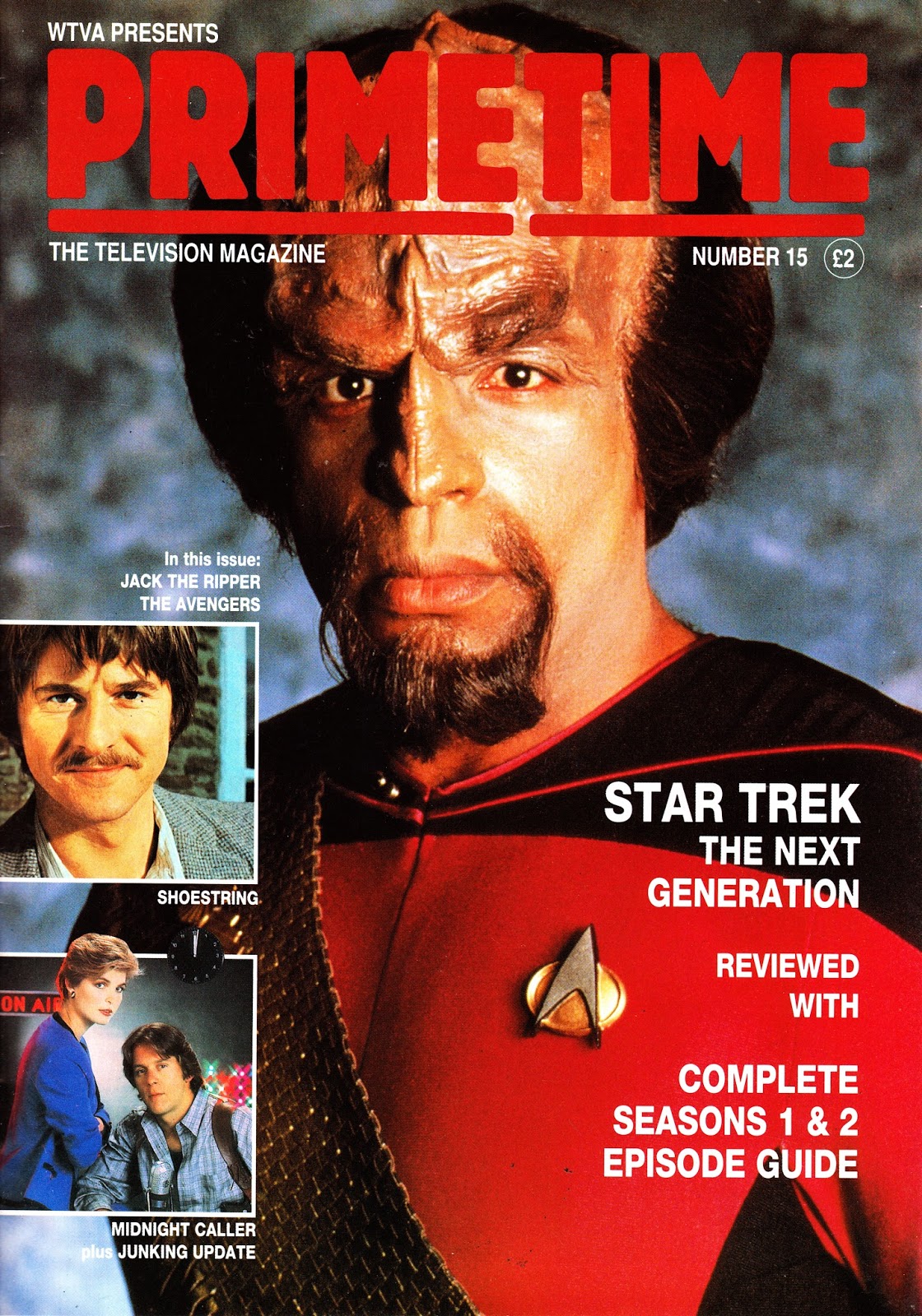 STARLOGGED - GEEK MEDIA AGAIN: 1989: PRIMETIME MAGAZINE ISSUE 15