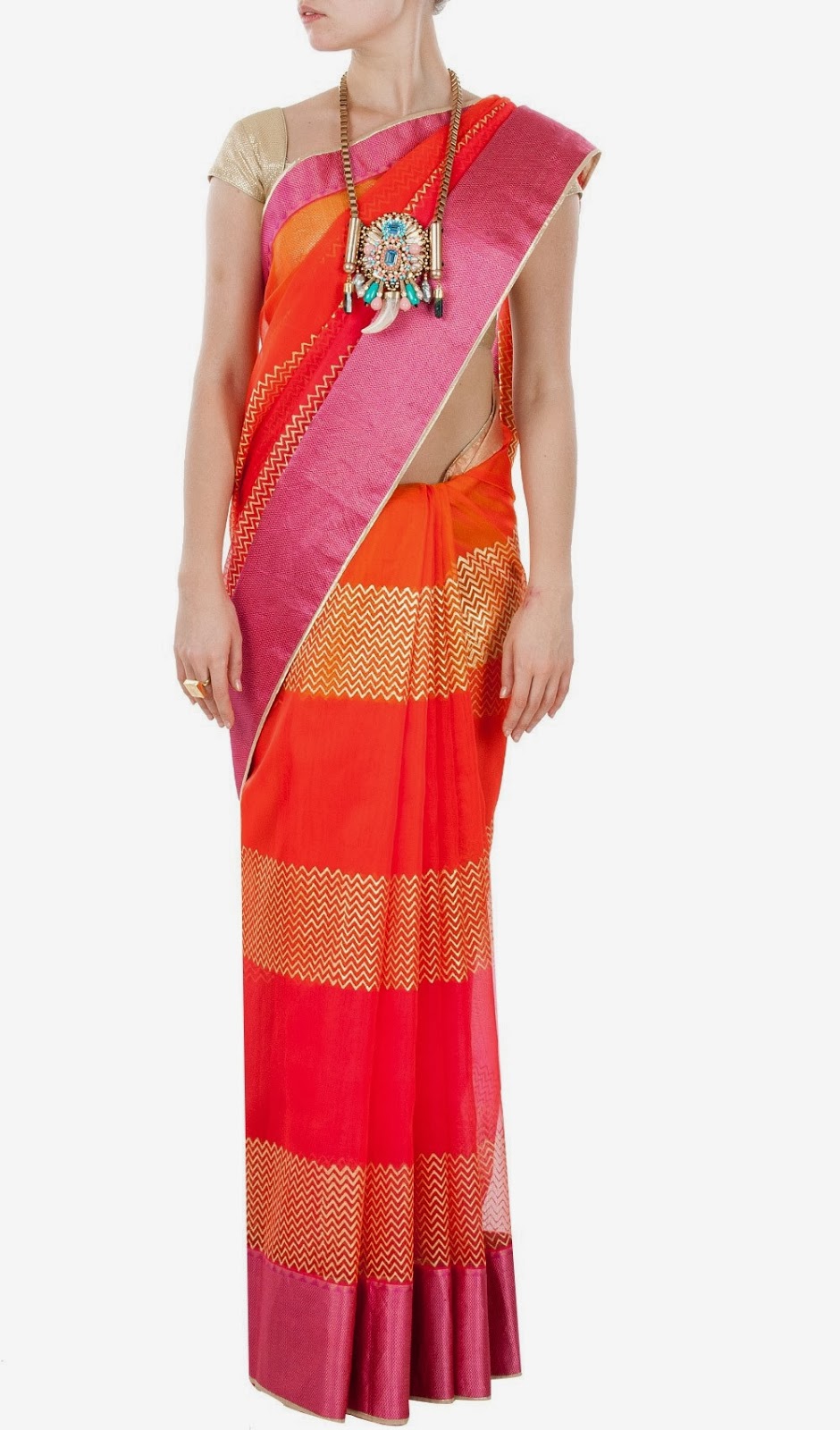 Rohit Bal Traditional Sarees Collection 2013 | The Paris Fashion Week