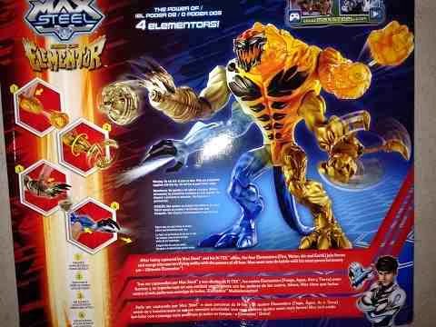 MAX STEEL UNIVERSO : elementor multielementos figura