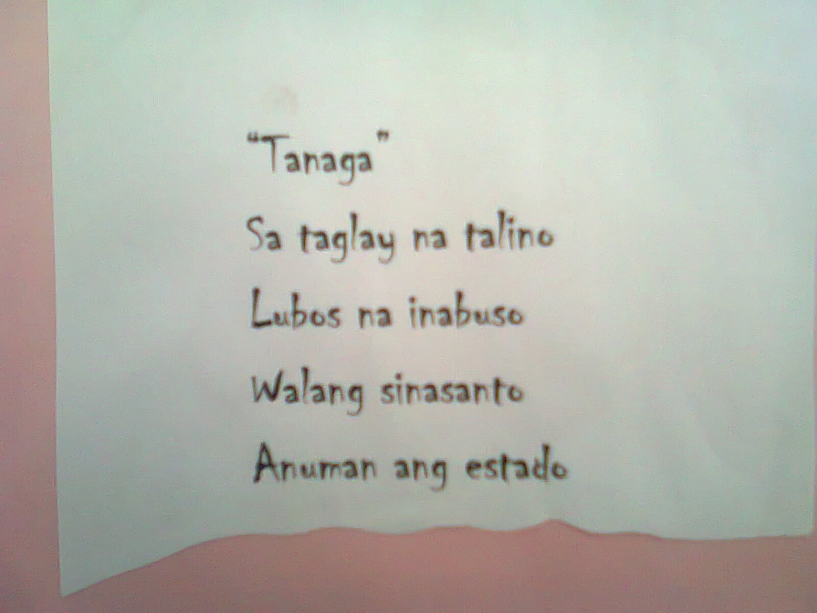 Halimbawa Ng Tanaga Philippin News Collections halimbawa-ng-tanaga-philippin-news-collections