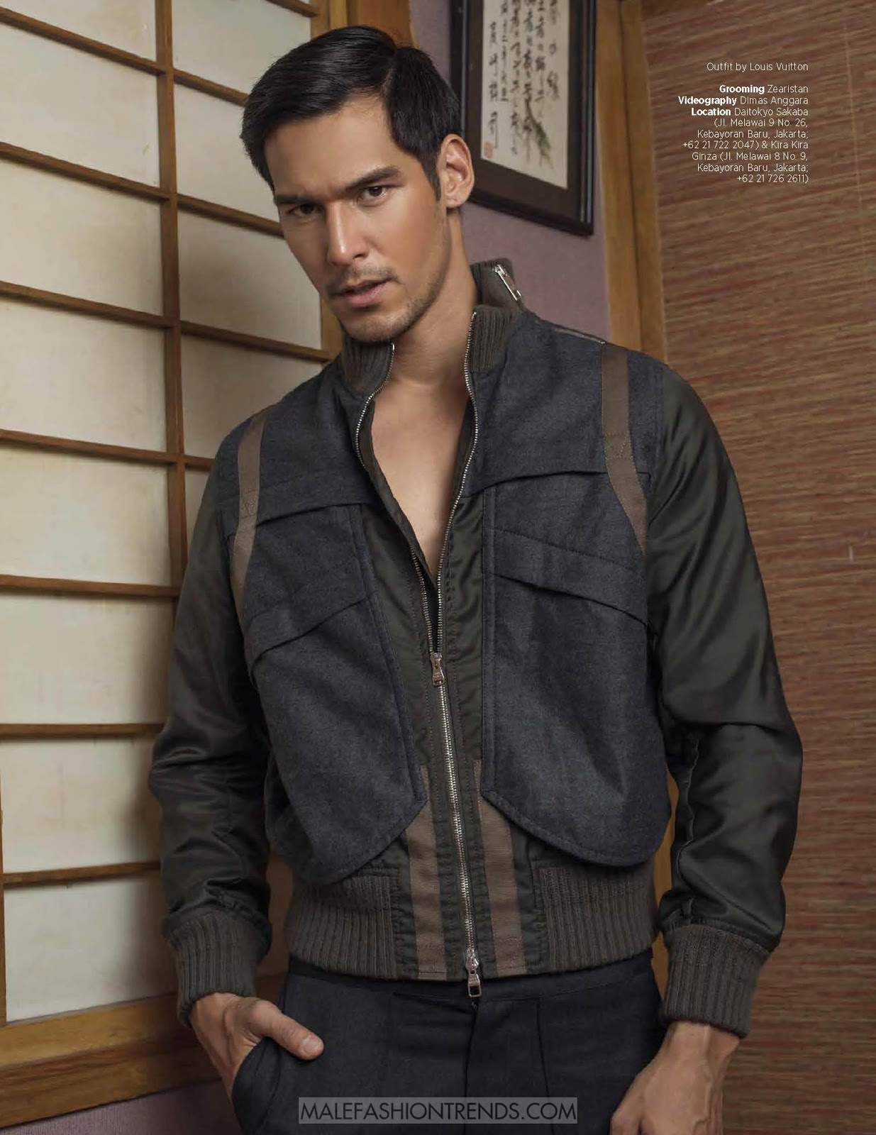 Richard Kyle por Nick Gunawan para DAMAN Magazine