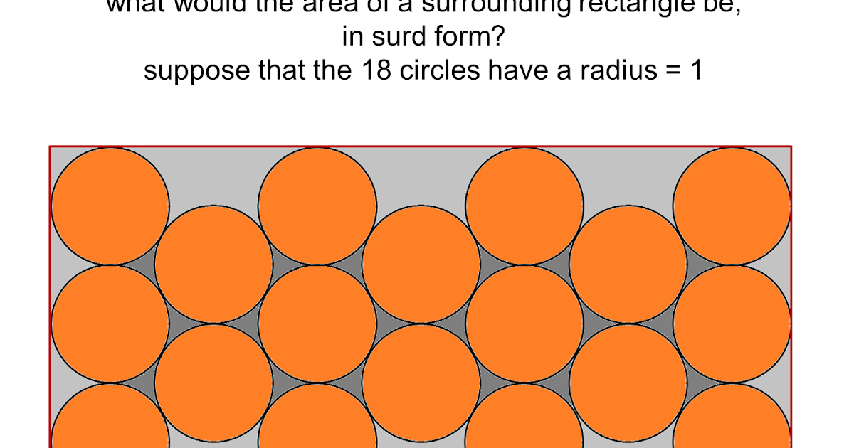 MEDIAN Don Steward mathematics teaching: 18 circles
