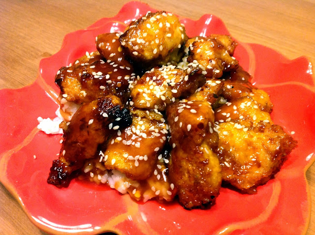 the dog mom: sweet and sour chicken