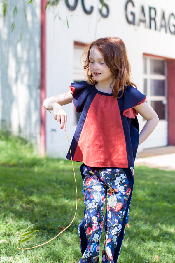 Sewing Like Mad: The Tip Top and Morocco Pants by Petit à Petit Patterns.