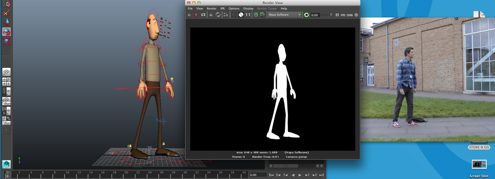 CGI Rigging and Animation: Throwing A Ball (Pose To Pose Animation)