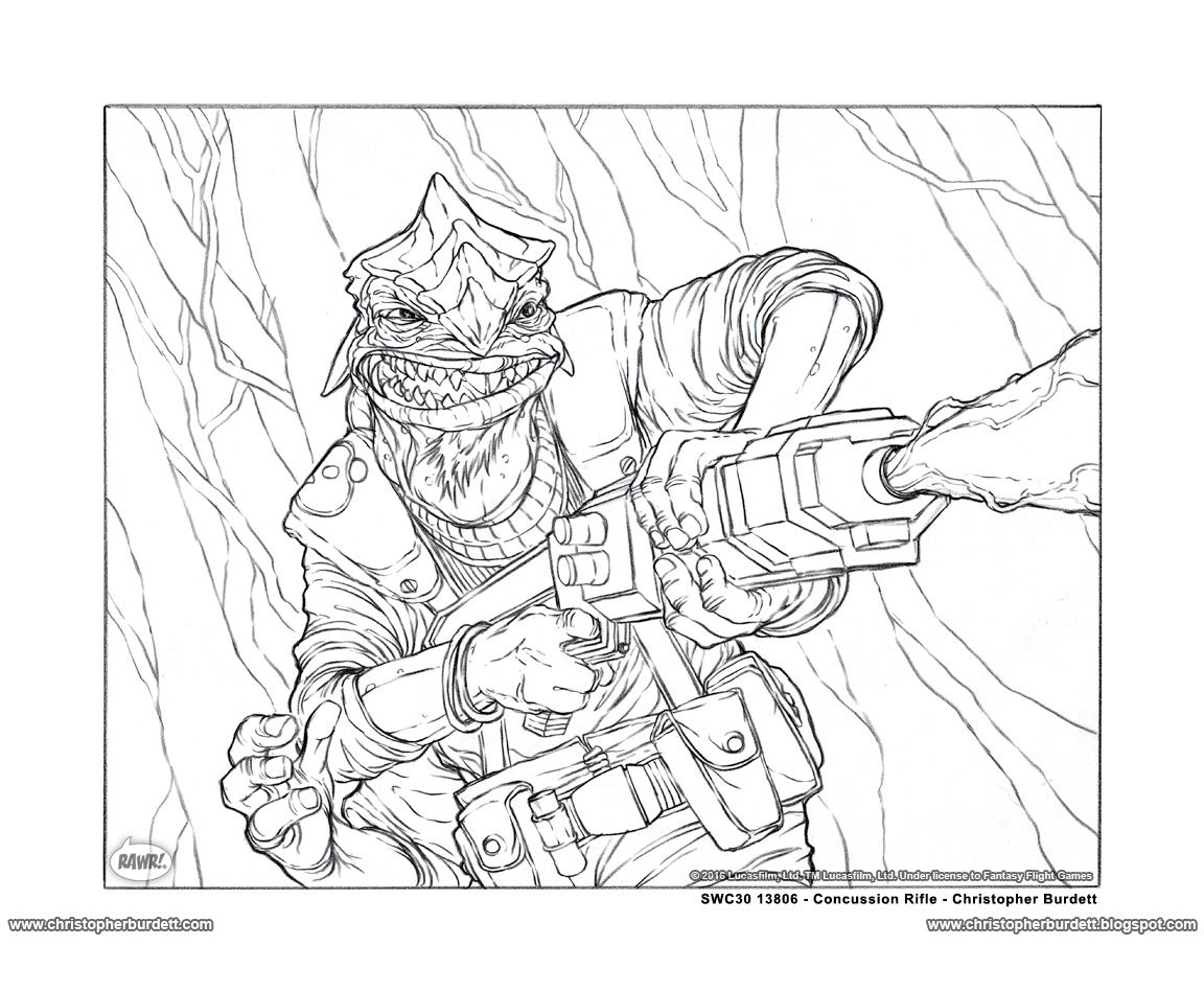 The DOODLES, DESIGNS, and aRT of CHRISTOPHER BURDETT: Concussion Rifle ...