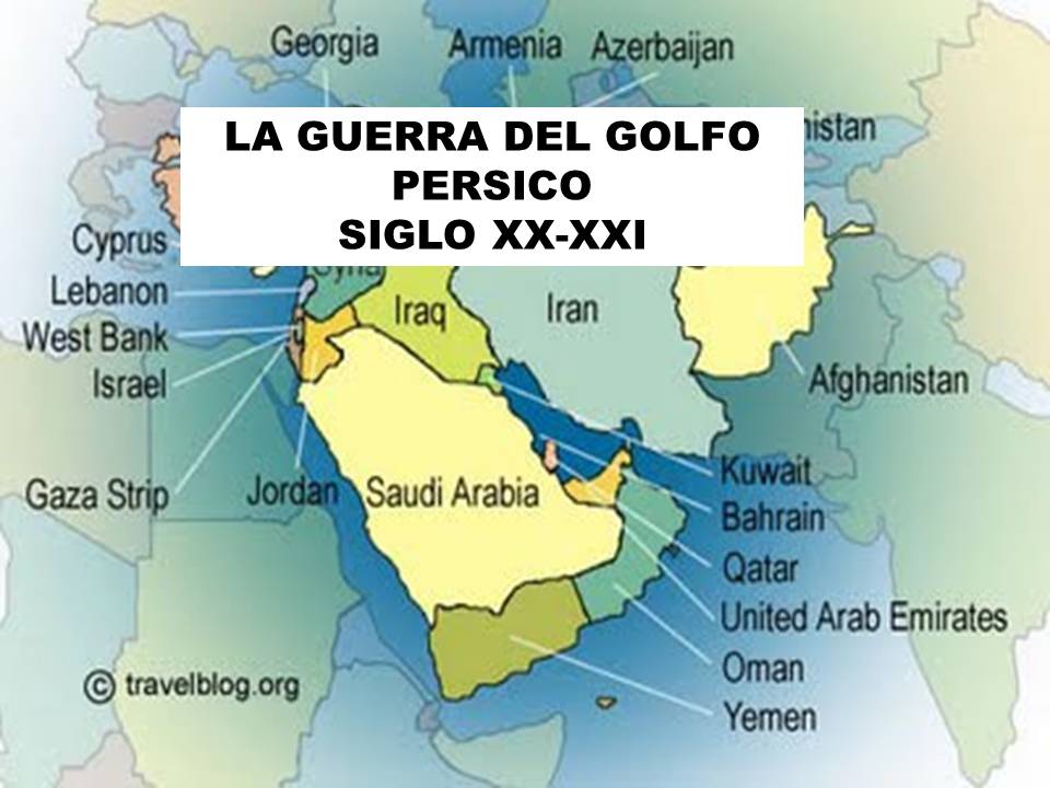 TUTORA DE HISTORIA: GUERRA DEL GOLFO PERSICO