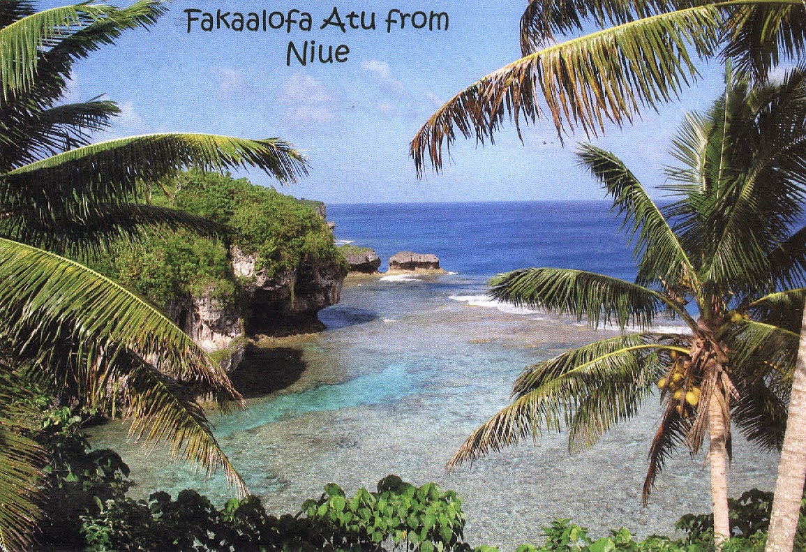 My World In (Written and Stamped) Postcards: [ NIUE ISLAND ] Alofi, The ...