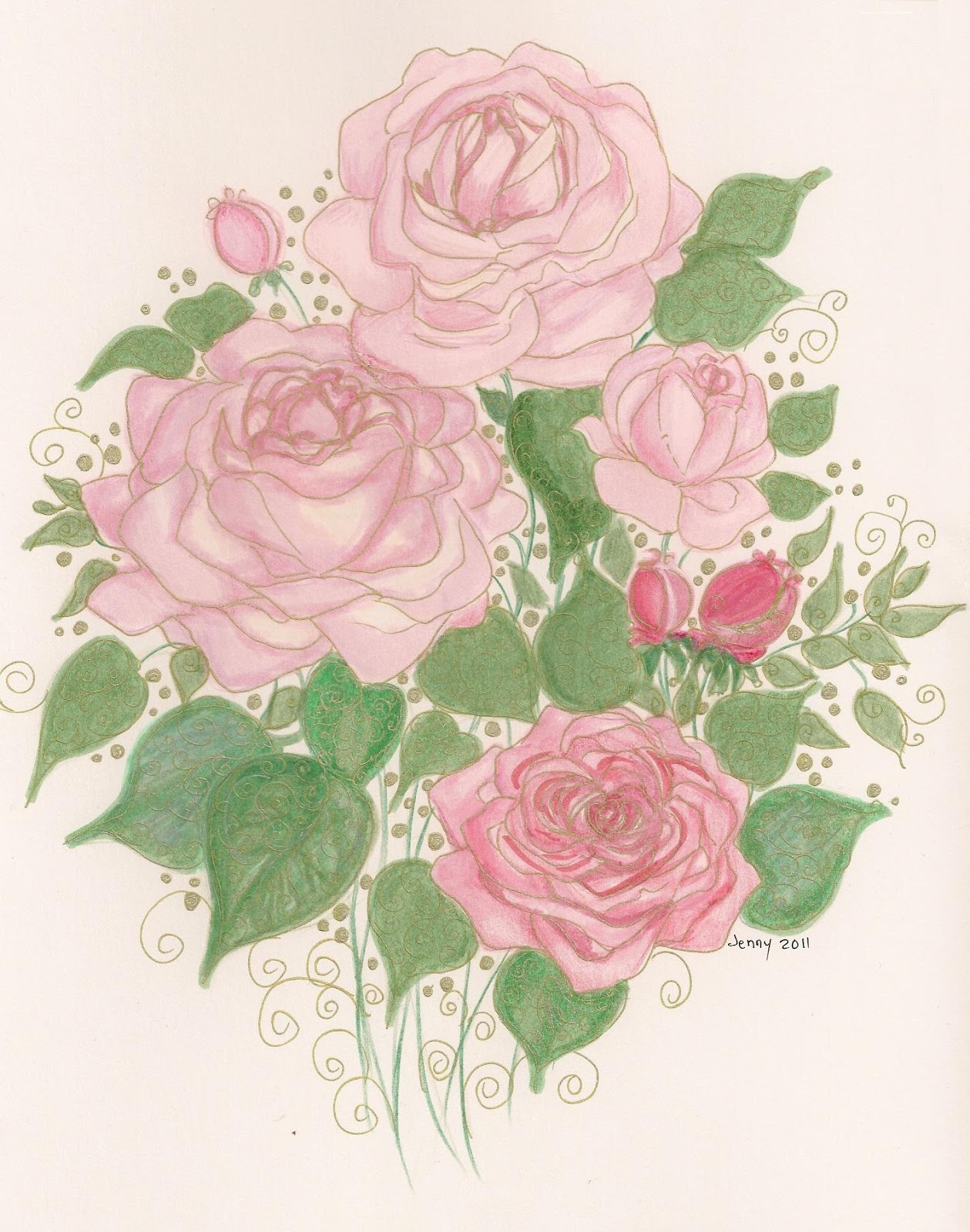 Jennelise: Pink Girl