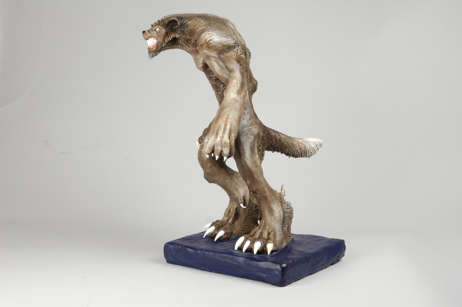 Ed's Sculptures and Stuff: Werewolf Sculpture
