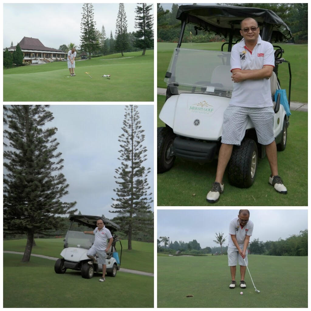 Aan's Diary: Golf di Yogyakarta - Golfing at Yogyakarta