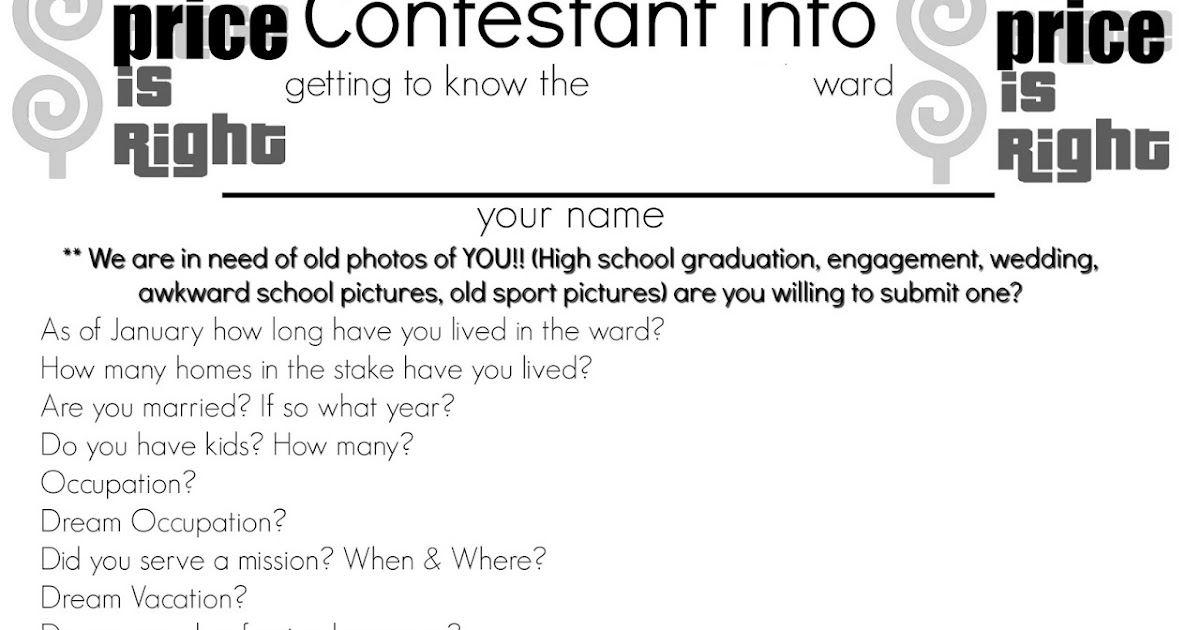 This-n-that; a little crafting: The Price is Right. RS activity.