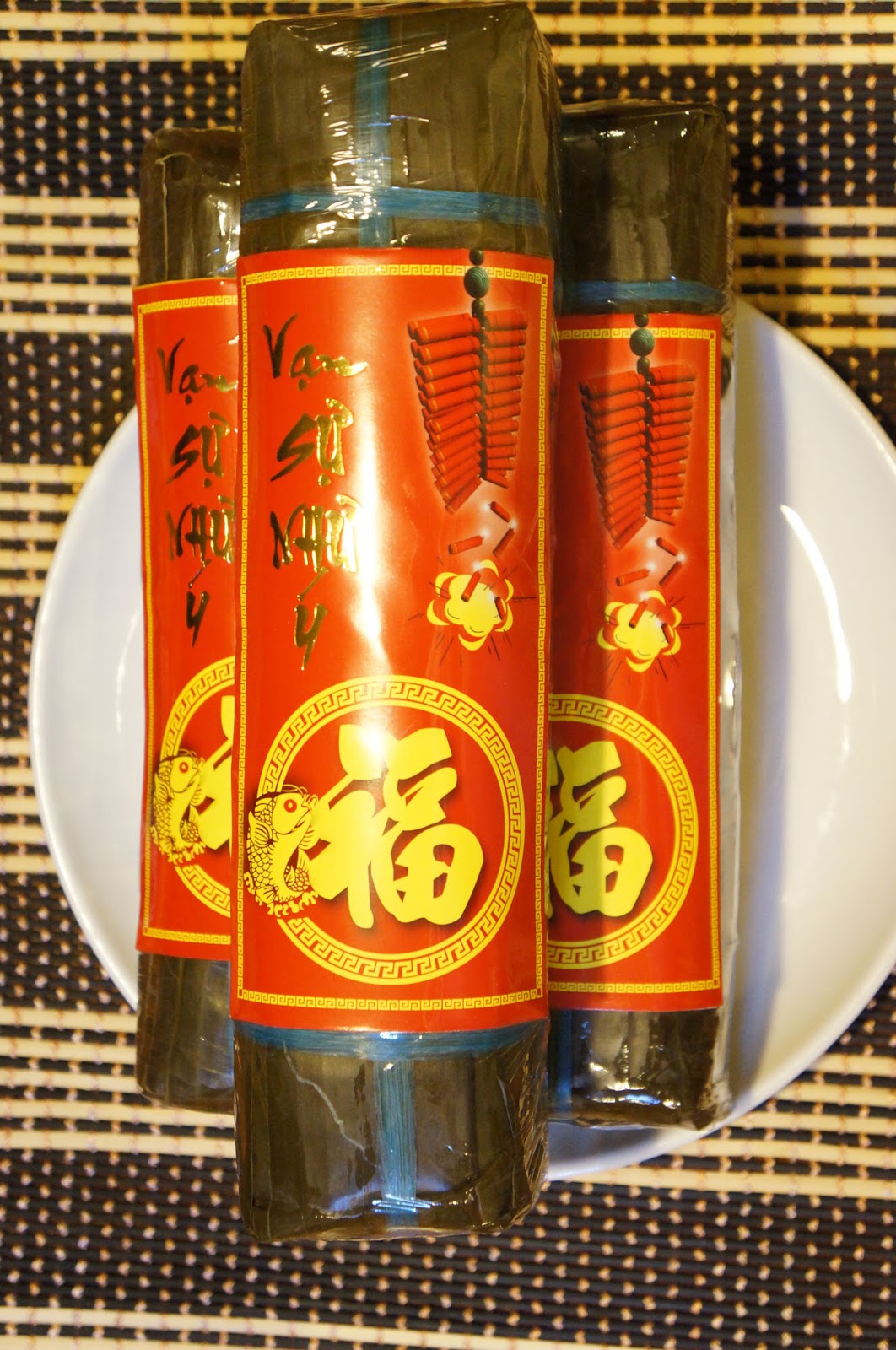 Gourmet by Kat: Banh Tet (Vietnamese rice cake)