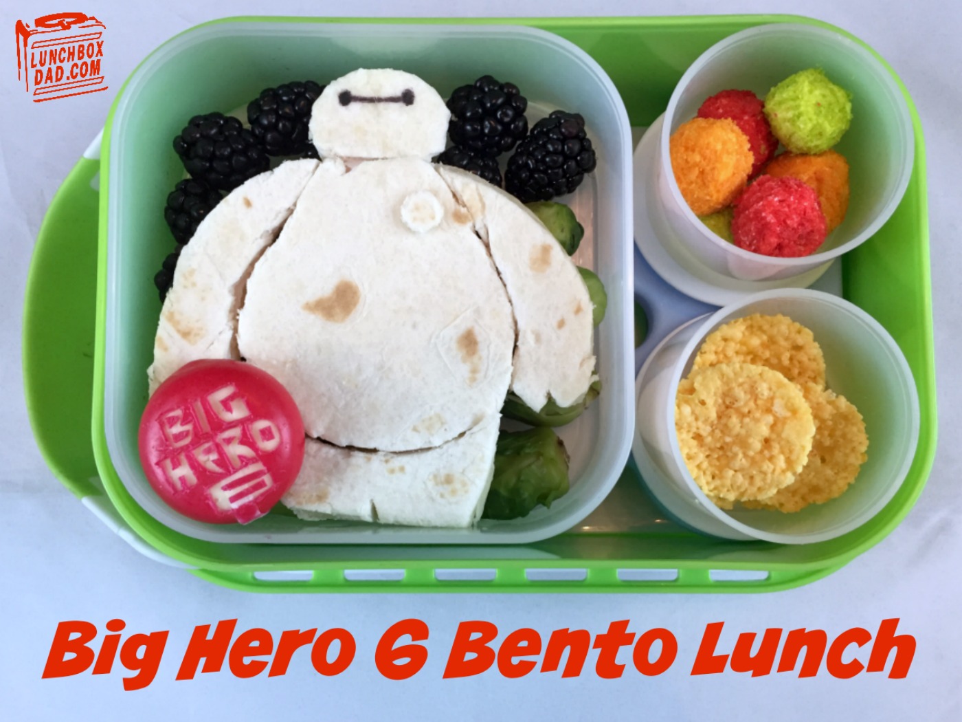 Lunchbox Dad: Big Hero 6 Bento Lunch and Tutorial