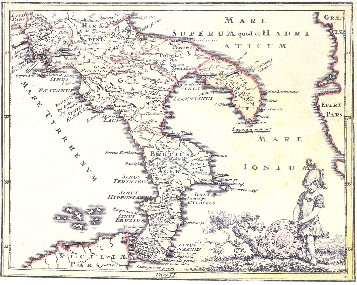 Di Storia, di Storie: Cartografia lucana. 1. L'Antica Lucania