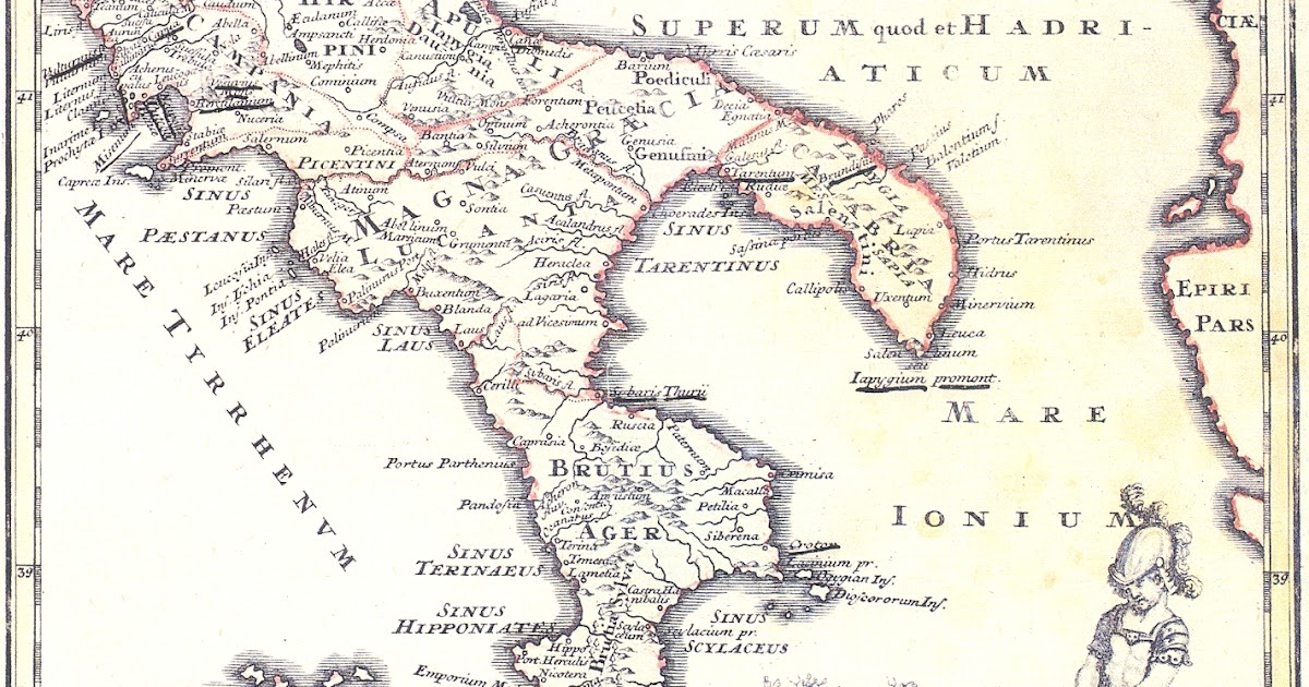 Di Storia, di Storie: Cartografia lucana. 1. L'Antica Lucania