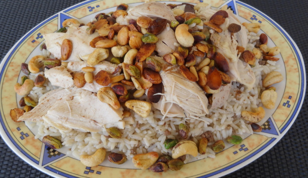 Rice and Chicken (Lebanese Way) | LEBANESE RECIPES
