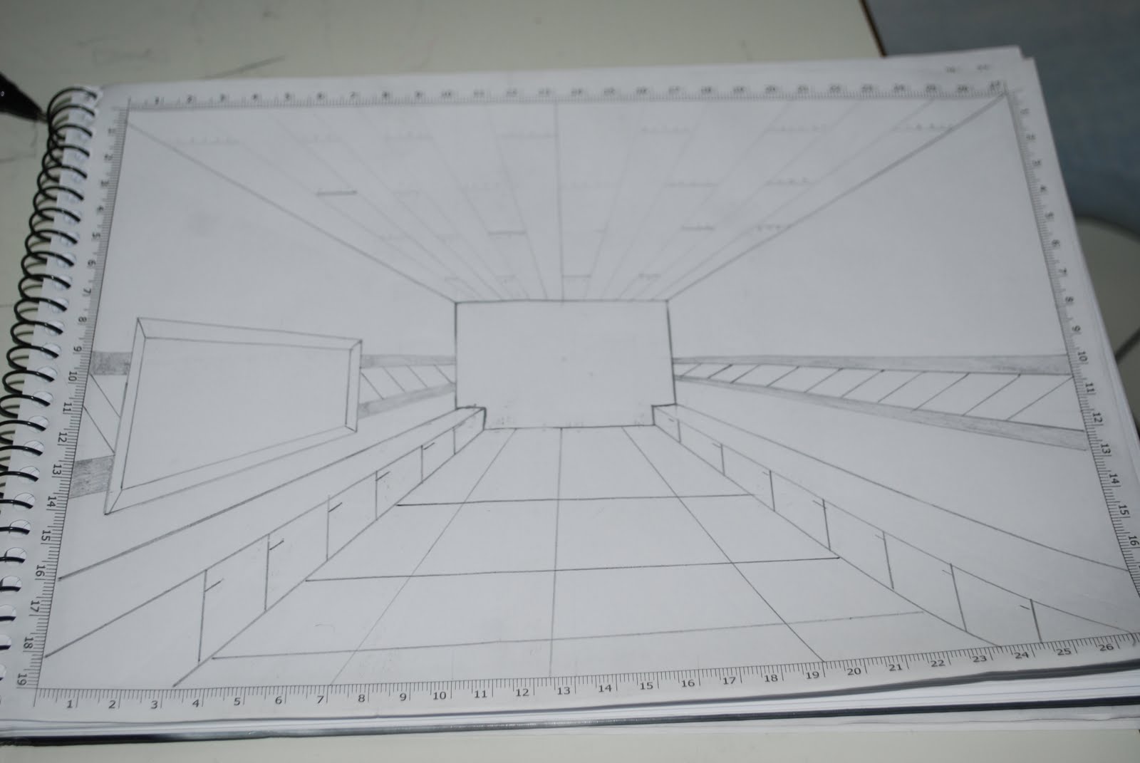 Arte - Uniasselvi: Perspectiva Linear com um ponto de fuga