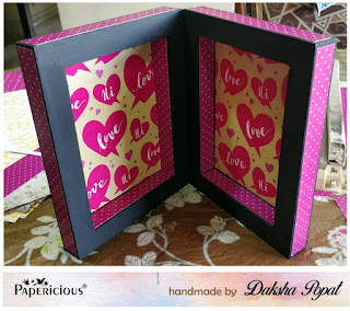 Shadow book box with mini according album