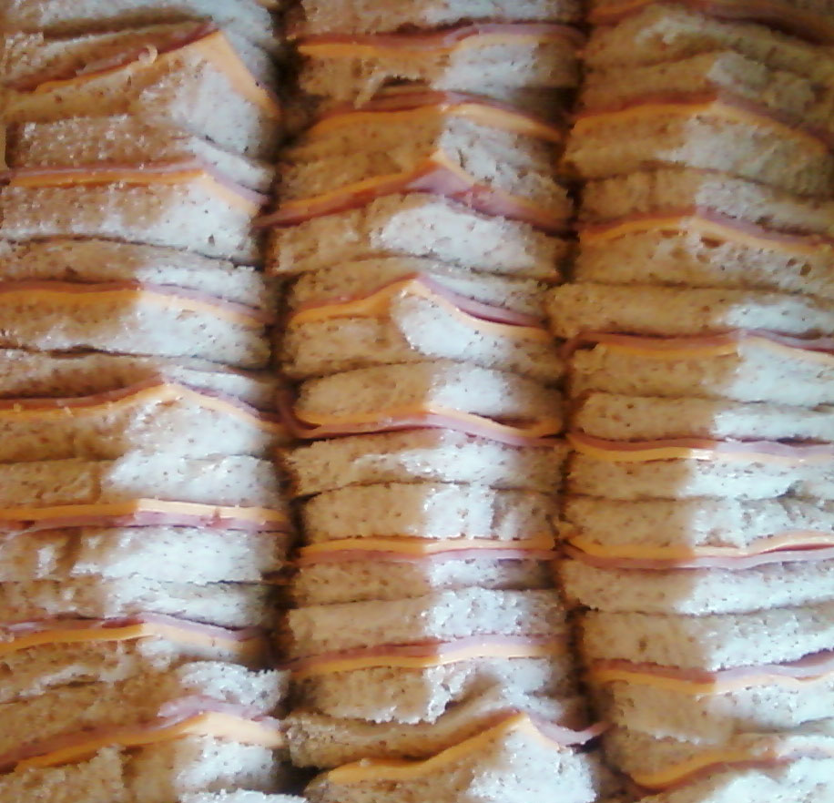 Cooking With Sugar: Ham and Cheese Sandwich Platter