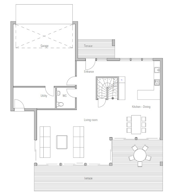 Affordable Home Plans: Economical House Plan CH171