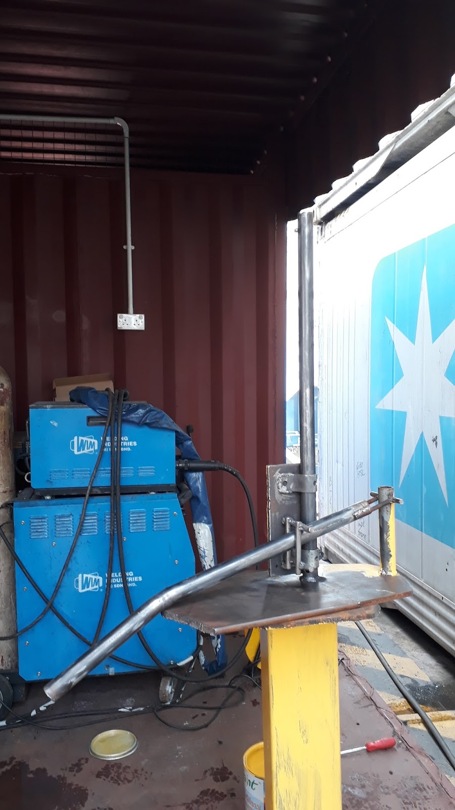 Reefer Container Special Custom Tools - Drill Press - By Dhilreefer