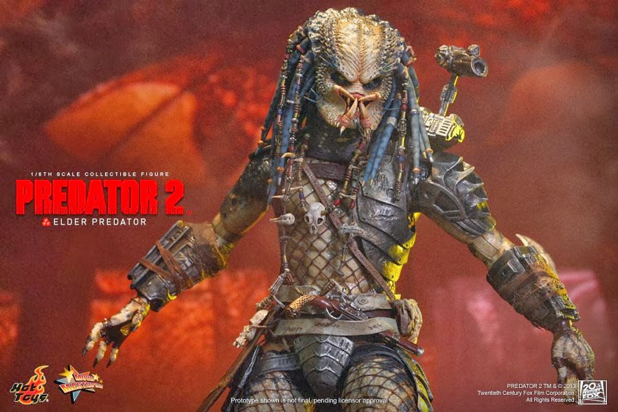 toyhaven: Preview Hot Toys Predator 2 - 1/6th scale Elder Predator 14 ...