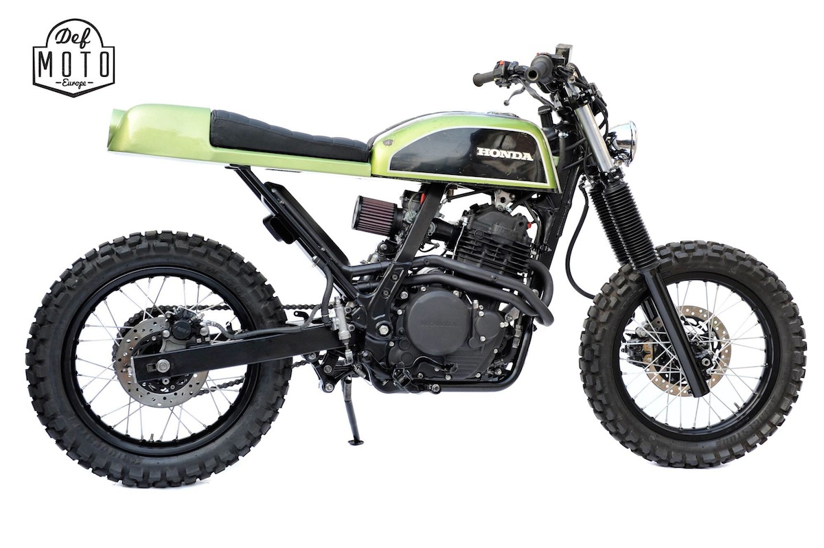 Honda Street Tracker by DEF Moto - Inazuma café racer