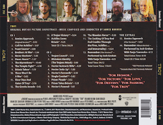 Soundtrack Covers: Troy (James Horner) Intrada Records