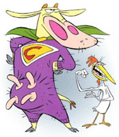 Retro Series y Caricaturas de la TV: La Vaca y el Pollito