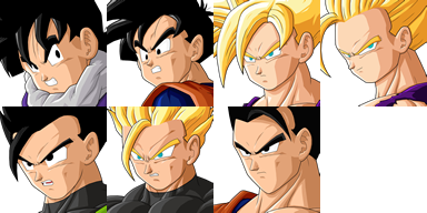 RPG maker Z: Dragon Ball Z Super faces
