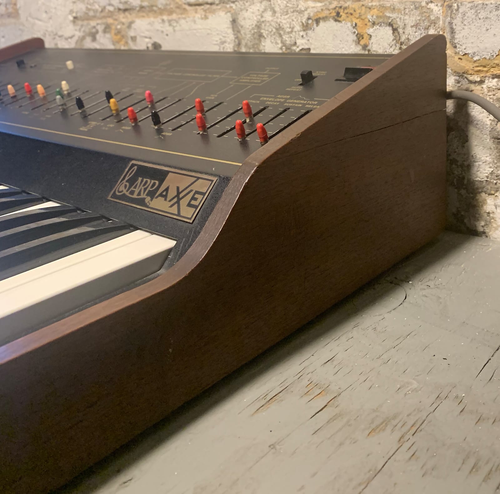 MATRIXSYNTH: ARP Axxe Monophonic Analog Synthesizer SN 1455