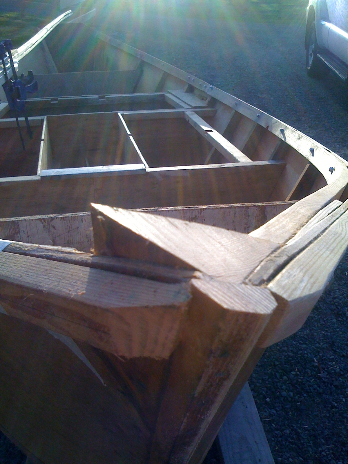 The Minutes of a Dory Build: Driftwood Dory Construction: Hull and Deck ...