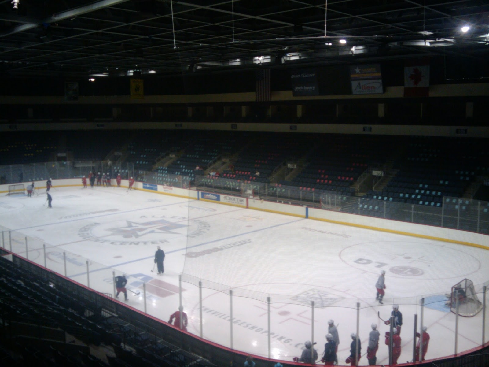 North Texas Sports Network: The Allen Americans Open Training Camp