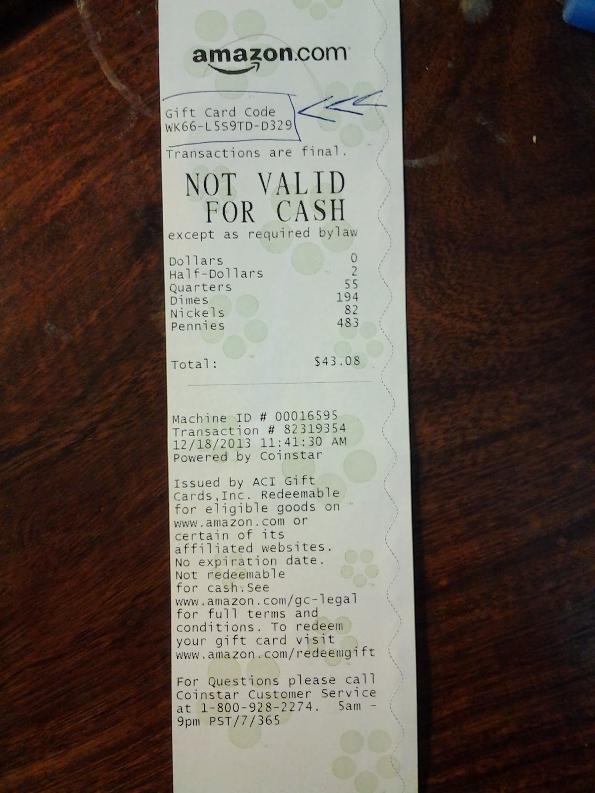 Coinstar - Another Cash for Christmas Idea! | Loudoun County Limbo