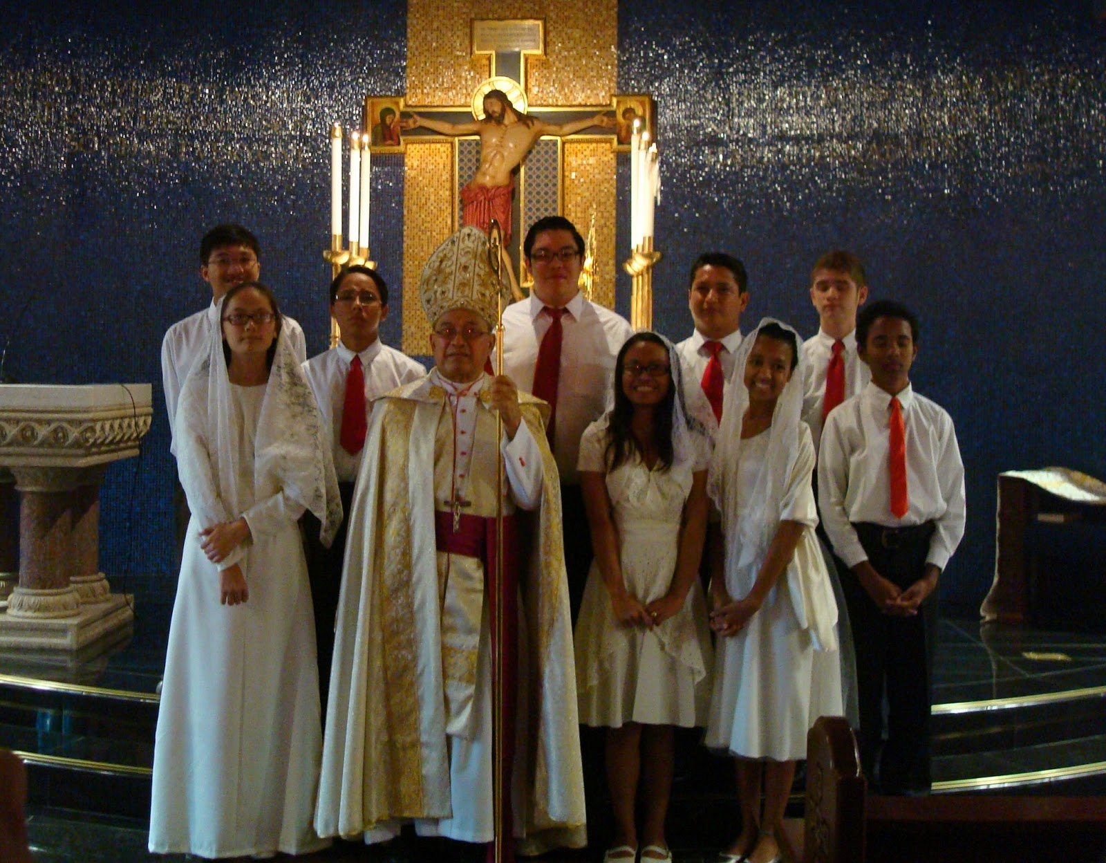 Traditio Guam: 1ST TRADITIONAL CONFIRMATION BY A PRELATE
