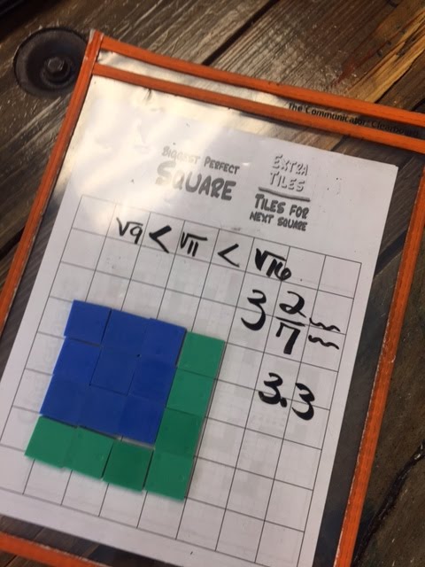 Modeling Approximate Square Roots of Nonperfect Squares | No. 2 Pencils