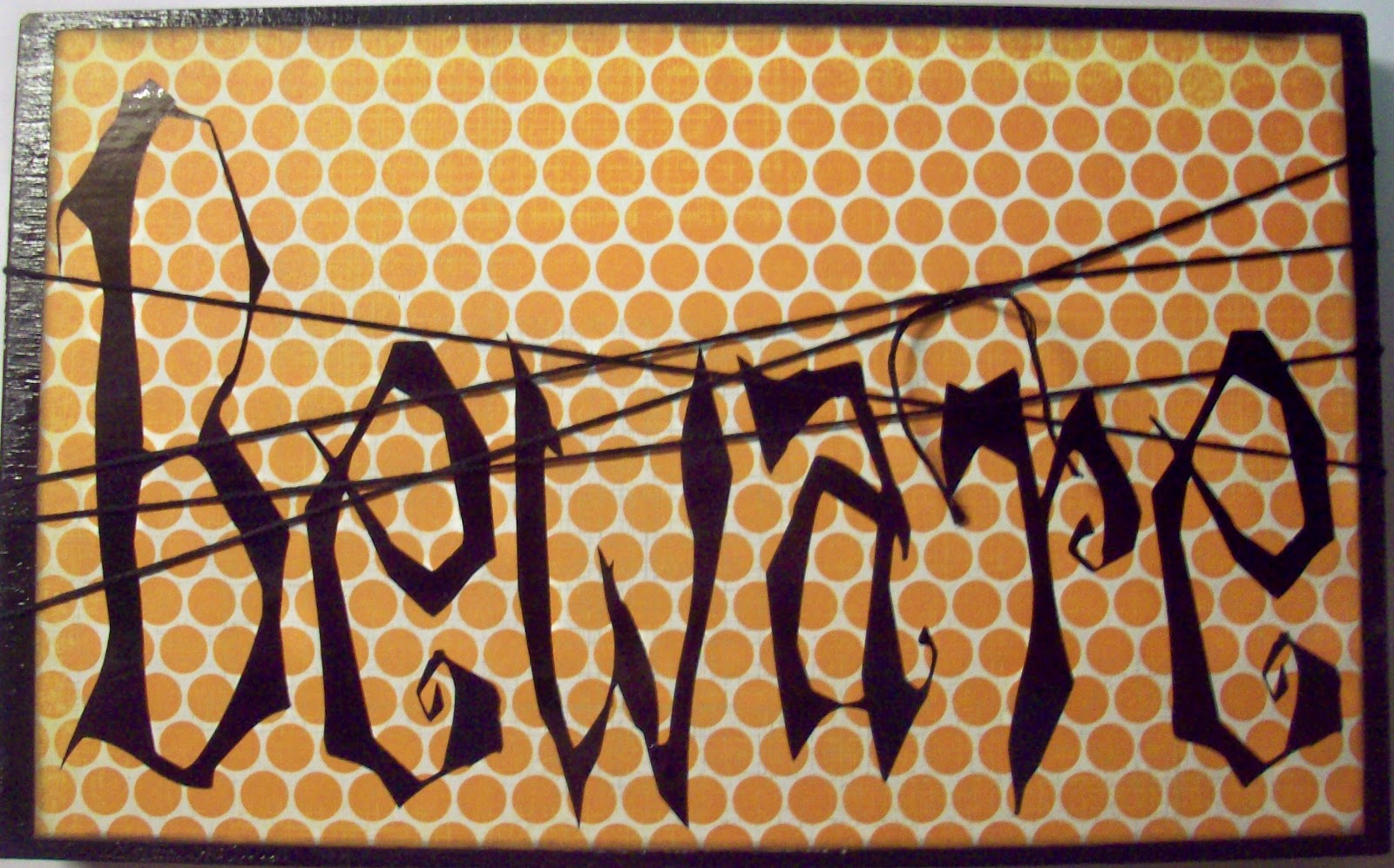 Beware Sign by Summer | Brookie Craft