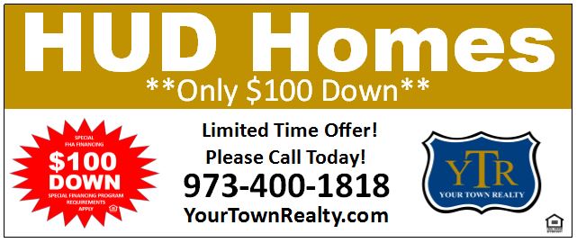 $100 Down HUD Homes Limited Time Only!!!