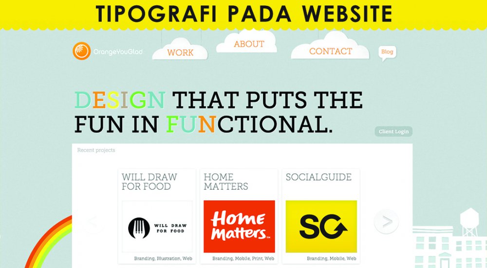 Panduan Dasar Tipografi pada Website - Mari Belajar