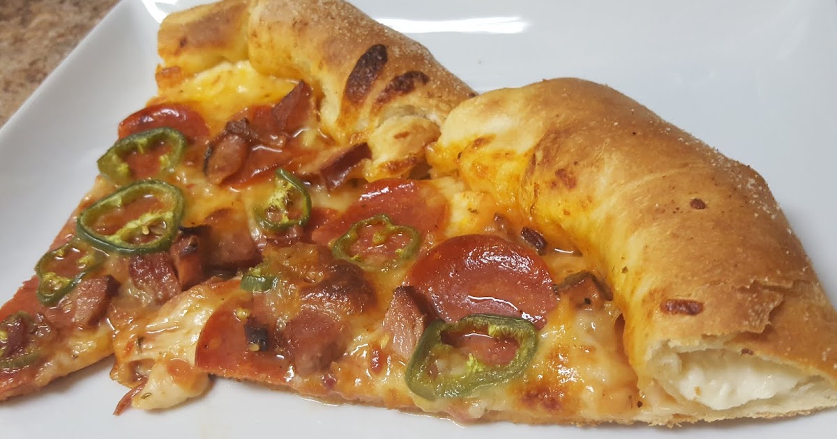 The Calico Kitchen: Stuffed Crust Pizza