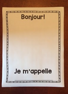 Plans for the first week of school! - Primary French Immersion Resources