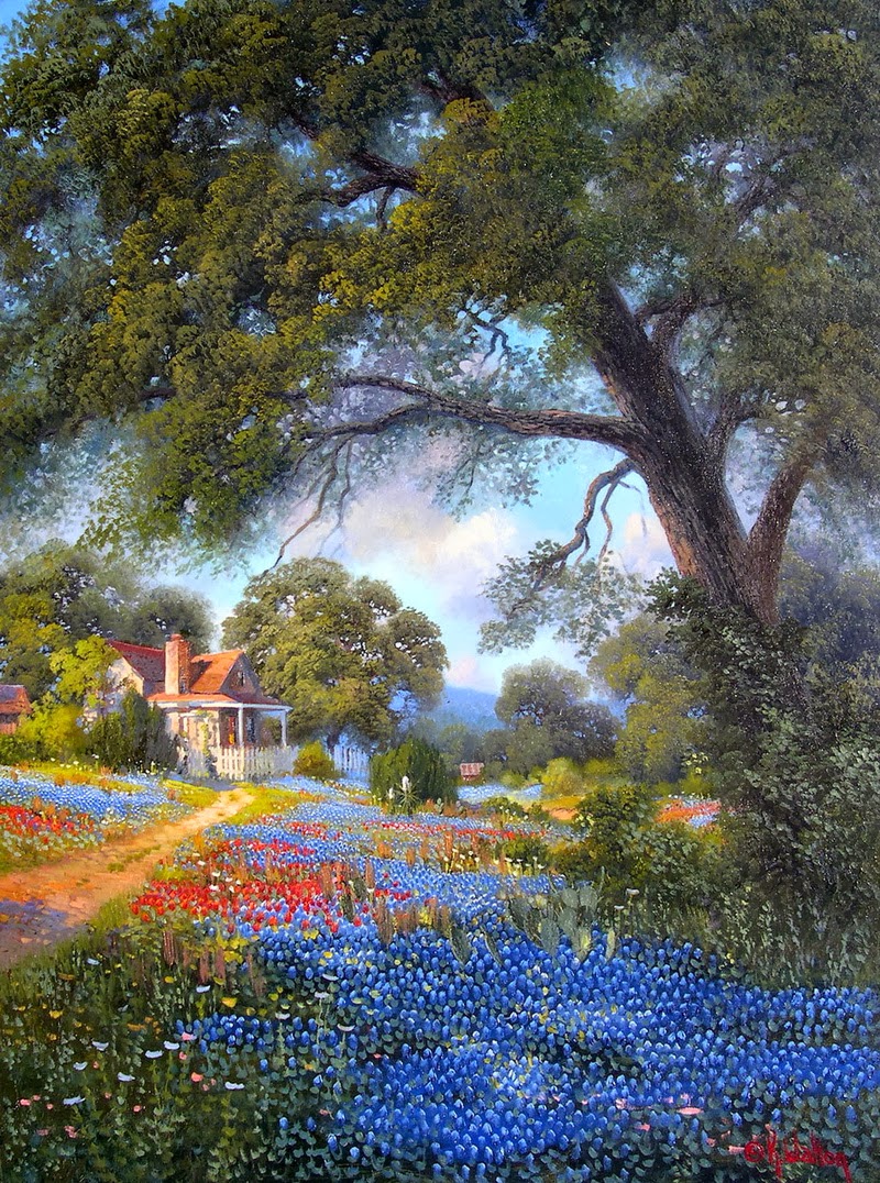 Коллекция картинок: Художник Kay Walton. Учитесь слушать тишину