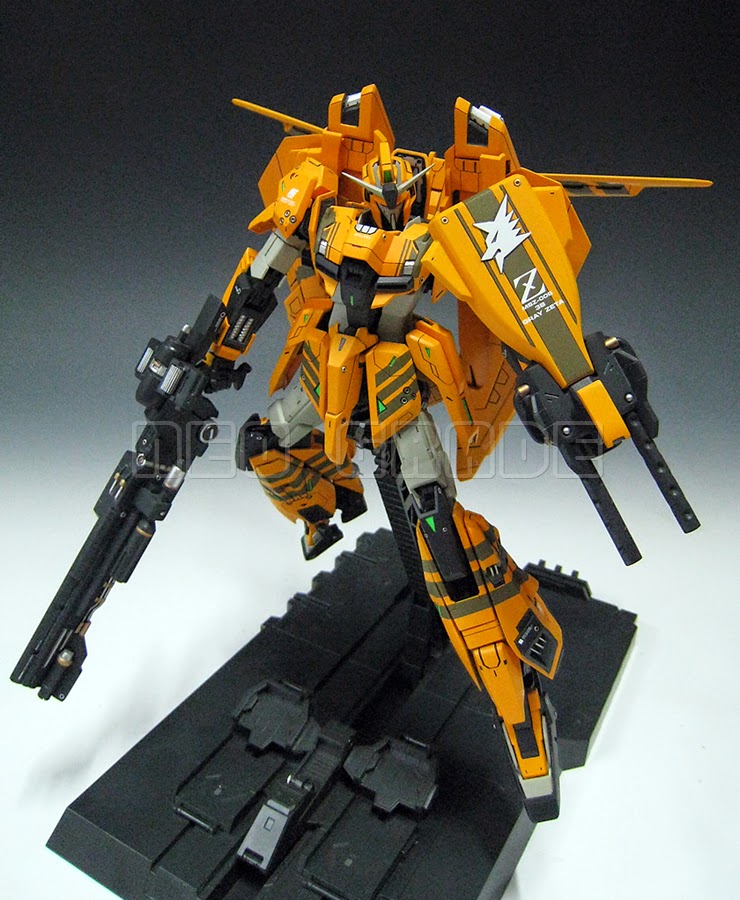 Painted Build: Neo Grade 1/100 Gray Wolf's Zeta Gundam - Gundam Kits ...