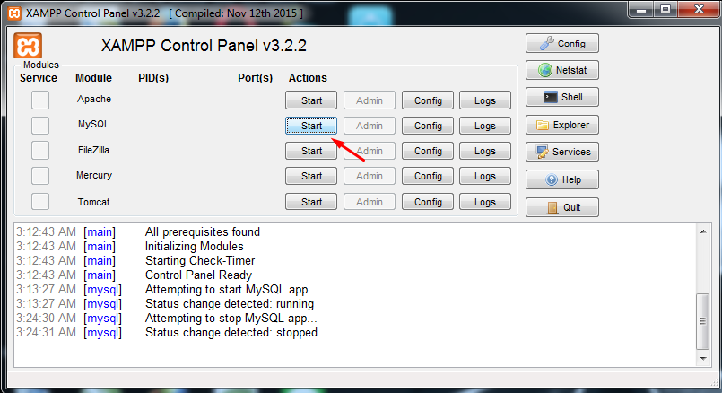 Cara Masuk ke MYSQL melalui XAMPP/CMD - TUTORIAL SPJ