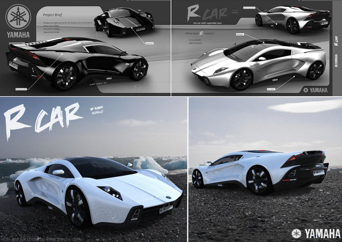 R Car : Yamaha Super Car in Concept