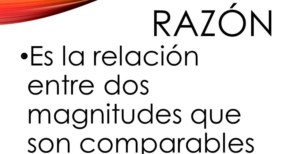 Matemática 6to básico: RAZONES